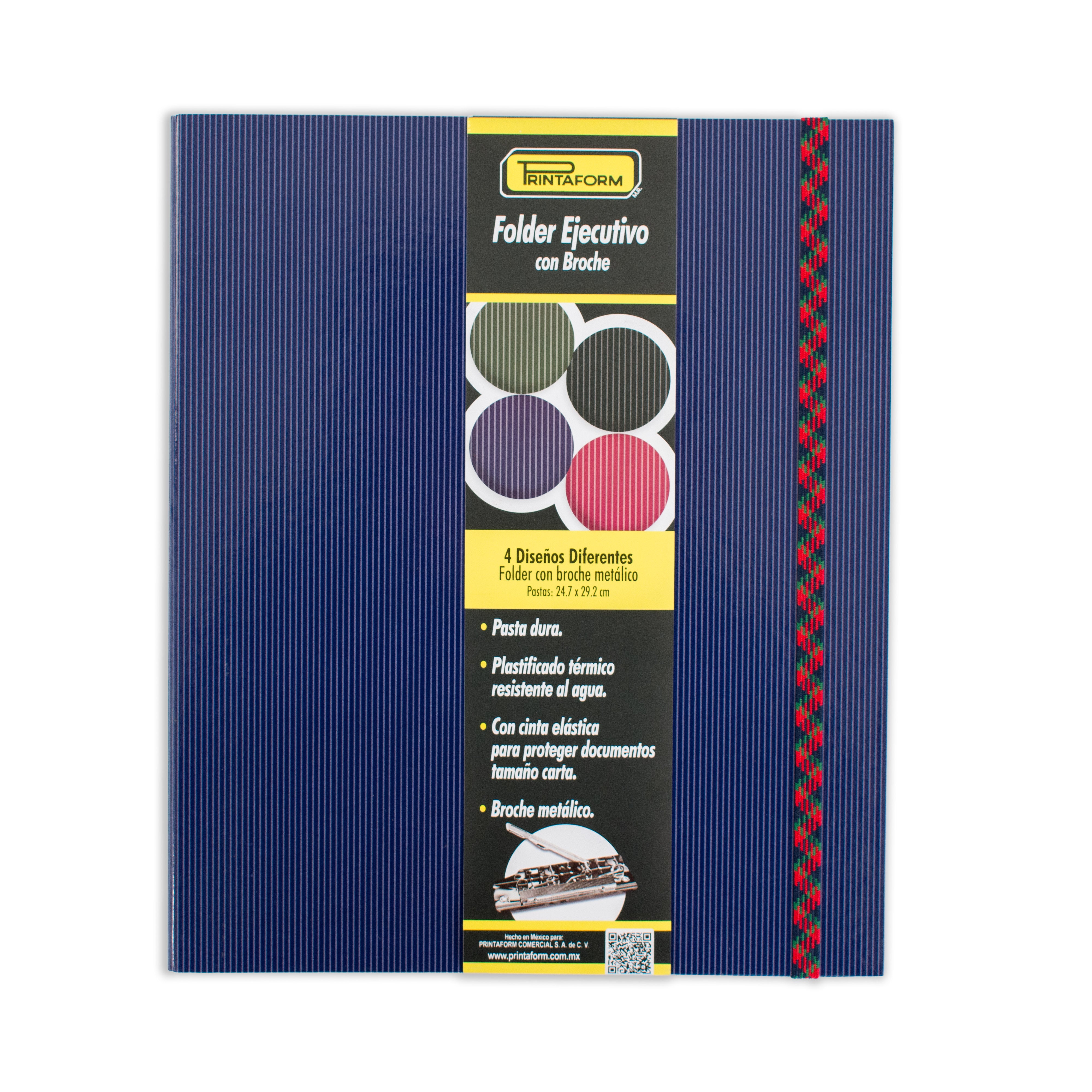 Folder Ejecutivo con palanca, folder carta con broche | Printaform