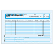 Nota de Entrada, Nota de Salida – Printaform