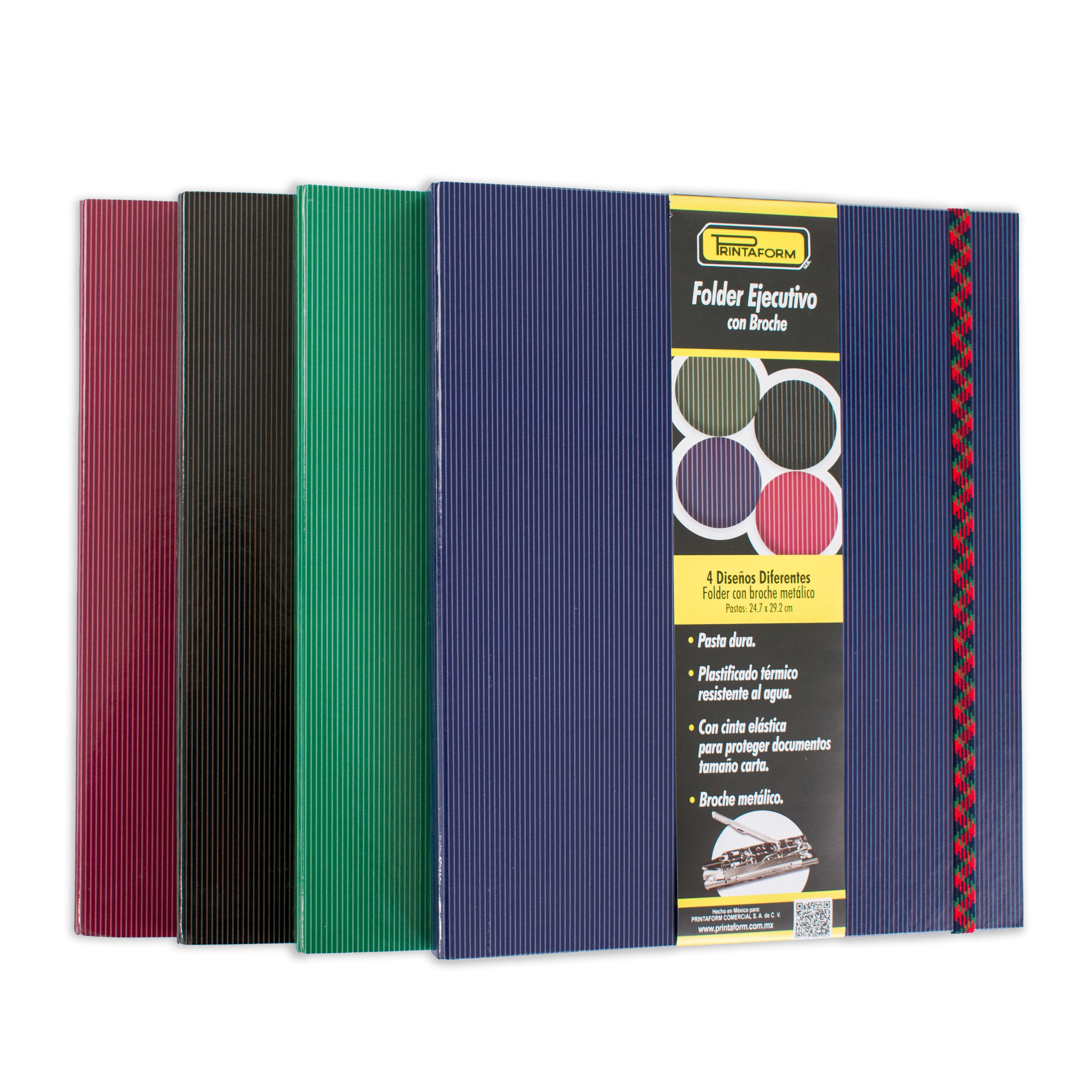 Folder Ejecutivo con palanca, folder carta con broche | Printaform